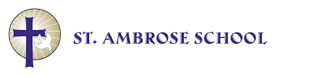 St. Ambrose School Logo | TeamFund Fundraising