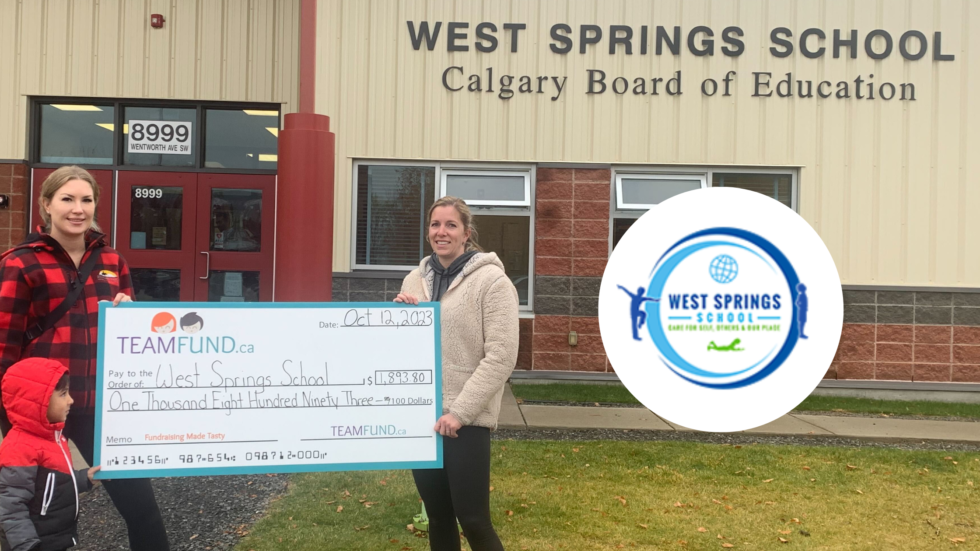 West Springs School Raises Almost $2000 in Fill Your Freezer