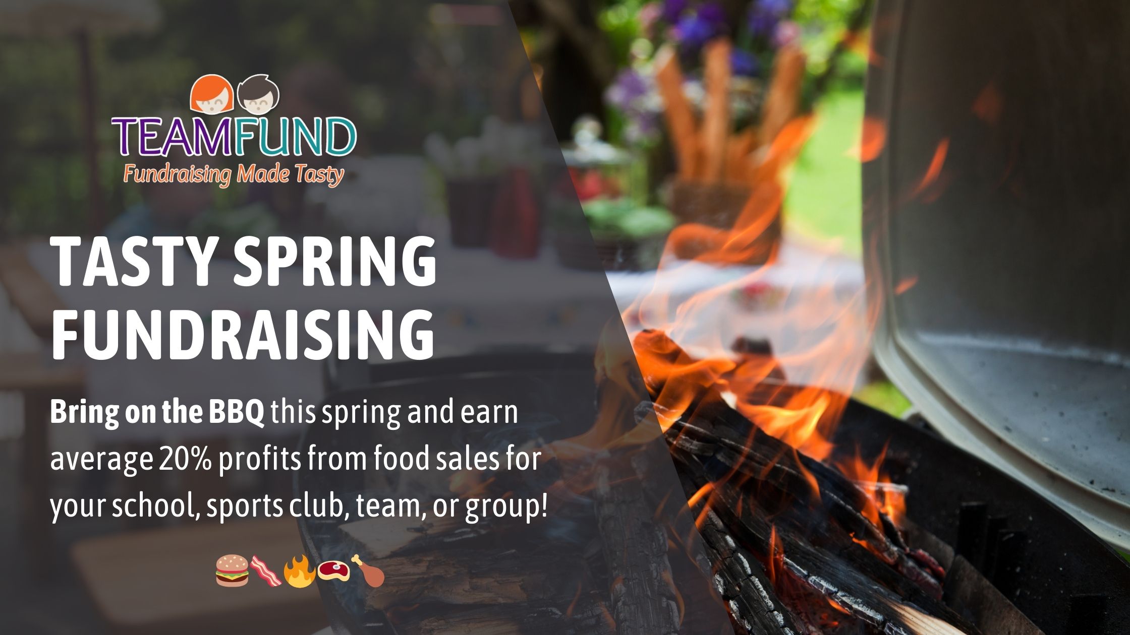 Tasty Spring Fundraiser Ideas | TeamFund Fundraising